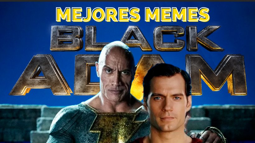 Los mejores memes del estreno de Black Adam - El Blog de Memedroid