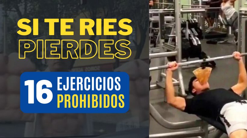 Si te ríes pierdes: 16 ejercicios prohibidos en el gimnasio - El Blog ...